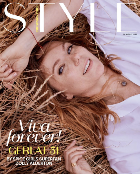 STYLE magazine August 2023 Geri Halliwell Spice Girls Cover ...