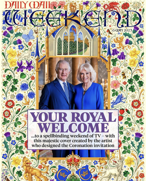 Weekend Magazine 6th May 2023 KING CHARLES III & QUEEN CAMILLA Coronat ...