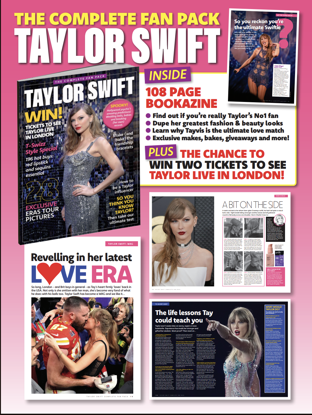 The Complete Taylor Swift Fan Pack - YourCelebrityMagazines