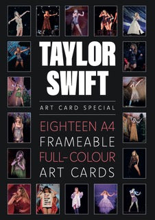 TAYLOR SWIFT MAGAZINE WITH 18 A4 FRAMEABLE ART CARDS & GIANT POSTERS ...