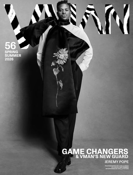 V MAN MAGAZINE - ISSUE #56 - Spring/Summer 2026 - Jeremy Pope ...
