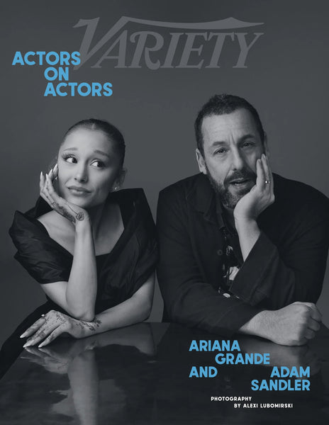Variety - Actors on Actors Cover: Ariana Grande & Adam Sandler ...
