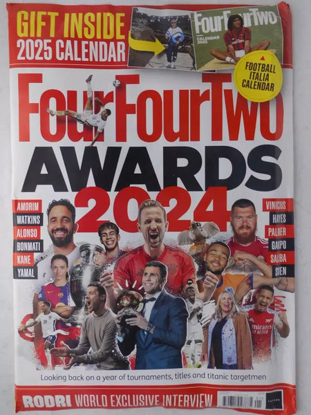 442 Four Four Two magazine Jan 2025 Special Awards issue! + 2025 Itali ...