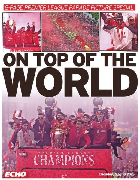 LIVERPOOL ECHO 27-May-2025 Liverpool FC Champions 2024/25 Parade Editi - YourCelebrityMagazines