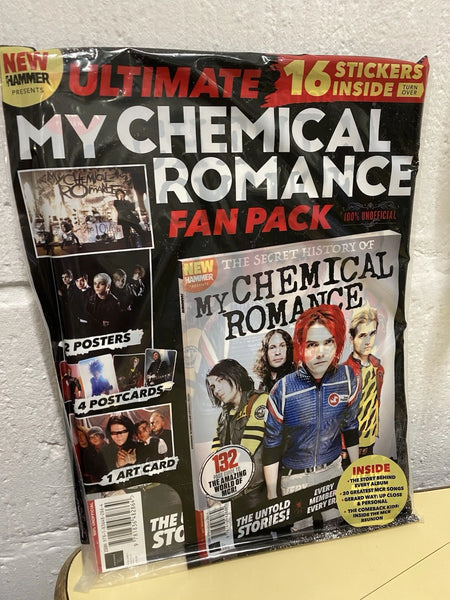 My Chemical Romance Ultimate Fan Pack Posters Stickers Art Cards Volum ...