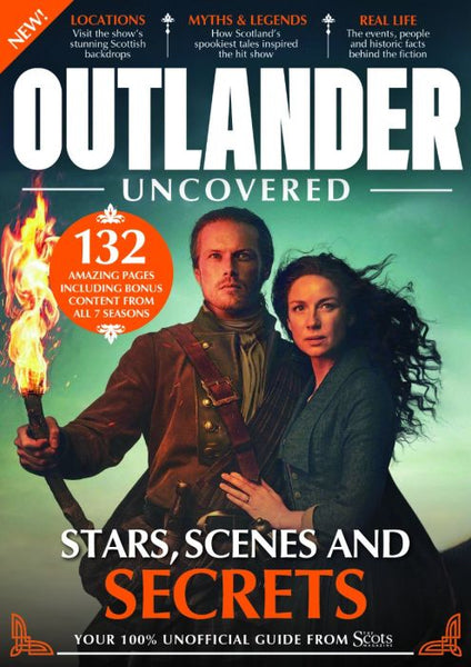 Outlander Uncovered Magazine 2024 Sam Heughan & Caitriona Balfe (Defec ...