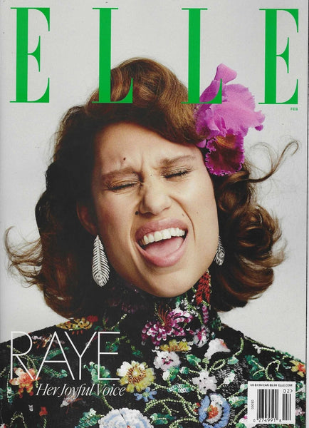 RAYE - ELLE MAGAZINE - FEBUARY 2026 - YourCelebrityMagazines