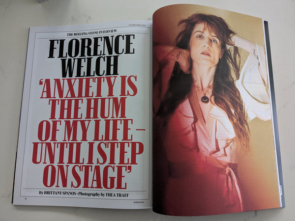 ROLLING STONE UK Magazine Dec/Jan 2026 Florence Welch ...