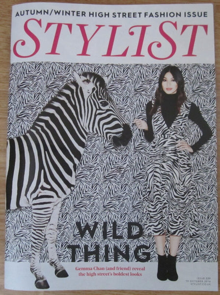 Gemma Chan – Stylist magazine – 19 October 2016 - YourCelebrityMagazines