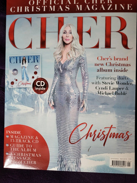 Cher Official Christmas Magazine Includes Christmas CD Sealed Limited ...