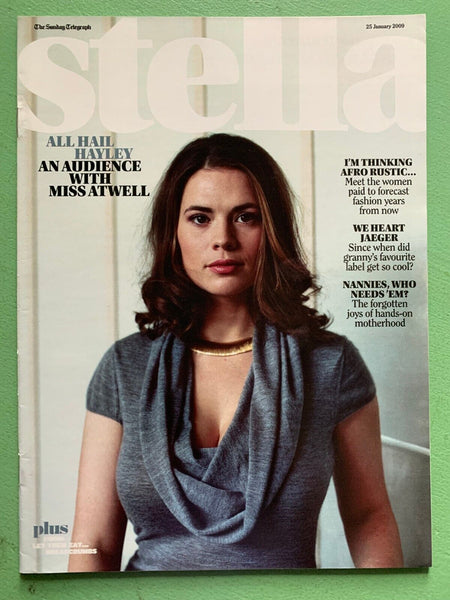 STELLA magazine (UK) 24-January-2009 HAYLEY ATWELL Model Ulrike Theusn ...