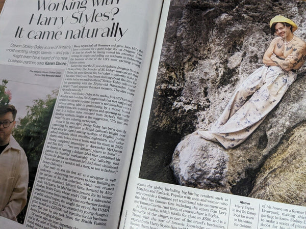 STYLE Magazine 17 March 2024 STEVEN STOKEY-DALEY interview HARRY STYLE ...