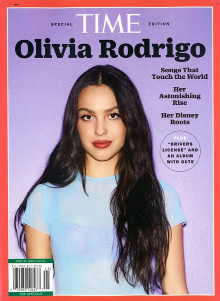 TIME MAGAZINE - SPECIAL EDITION 2024 - OLIVIA RODRIGO (Cover) - YourCelebrityMagazines