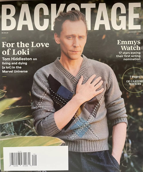 LOKI - BACKSTAGE MAGAZINE - TOM HIDDLESTON - JUNE 6, 2024 - BRAND NEW ...