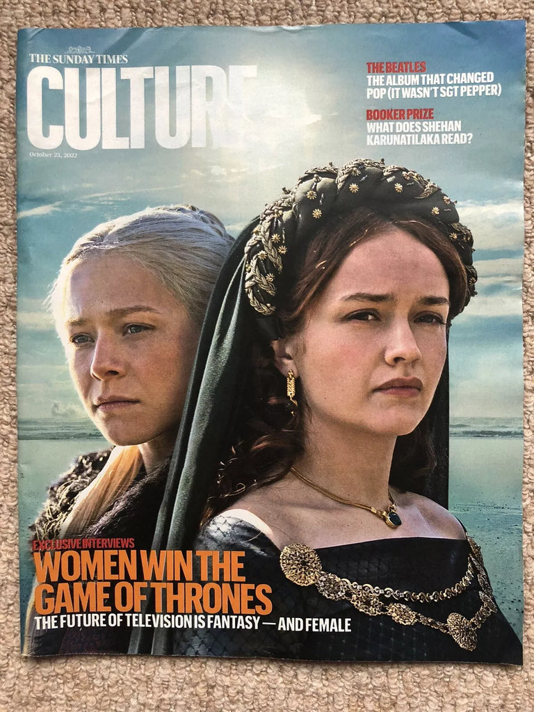 CULTURE Magazine Oct 2022: OLIVIA COOKE EMMA D’ARCY COVER House of the - YourCelebrityMagazines