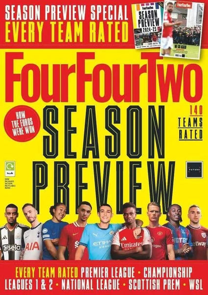 FOUR FOUR TWO MAGAZINE ISSUE 368 (SEASON PREVIEW 2 MAG SPECIAL, 140 TE ...