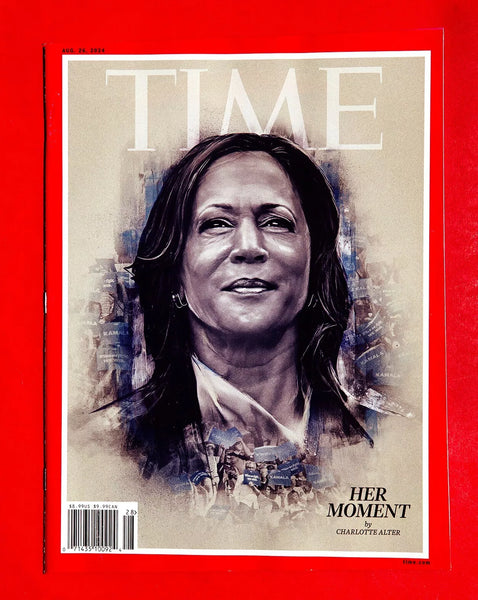 KAMALA HARRIS HER MOMENT - Time Magazine - August 2024 ...