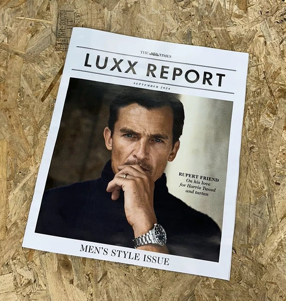 TIMES LUXX MAGAZINE September 2024 RUPERT FRIEND - YourCelebrityMagazines