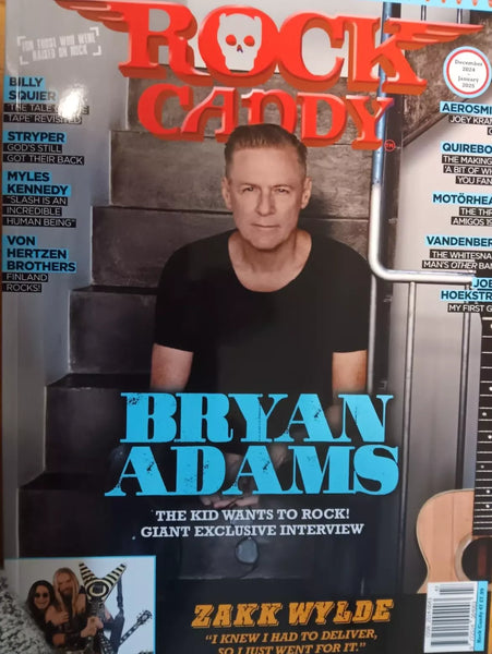 Rock Candy magazine- Issue 47- Bryan Adams- Giant Exclusive Interview ...