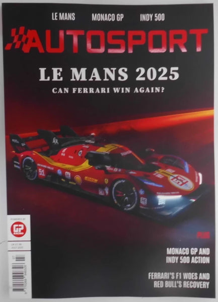 Autosport magazine July 2025 Formula 1 + Le Mans 2025: Can Ferrari win ...