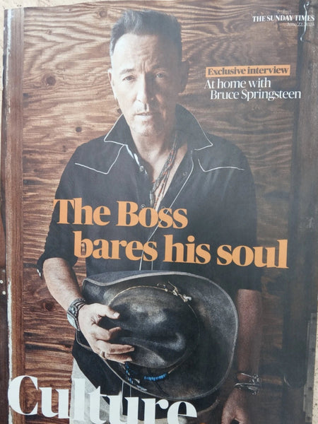 CULTURE Magazine June 22 2025 At Home with Bruce Springsteen ...