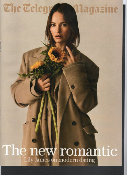TELEGRAPH Magazine September-13-2025 LILY JAMES - shelf wear ...