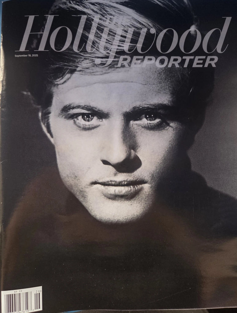 ROBERT REDFORD - HOLLYWOOD REPORTER - SEPT 18, 2025 - New - YourCelebrityMagazines