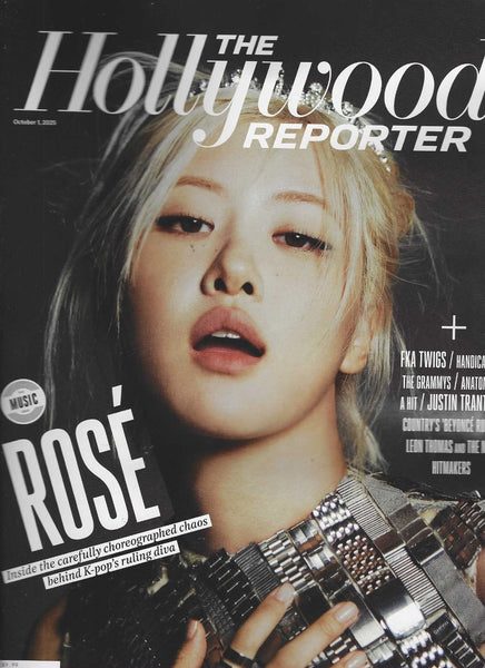The Hollywood Reporter Magazine October 1st 2025 Rose Blackpink ...
