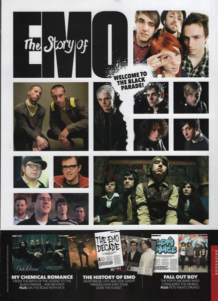 STORY OF EMO 2024 1st EDITION MAGAZINE METAL HAMMER MY CHEMICAL ROMANC ...