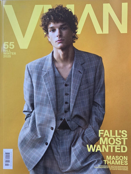 V MAN MAGAZINE - ISSUE # 55 Fall/ Winter 2025 - MASON THAMES ...