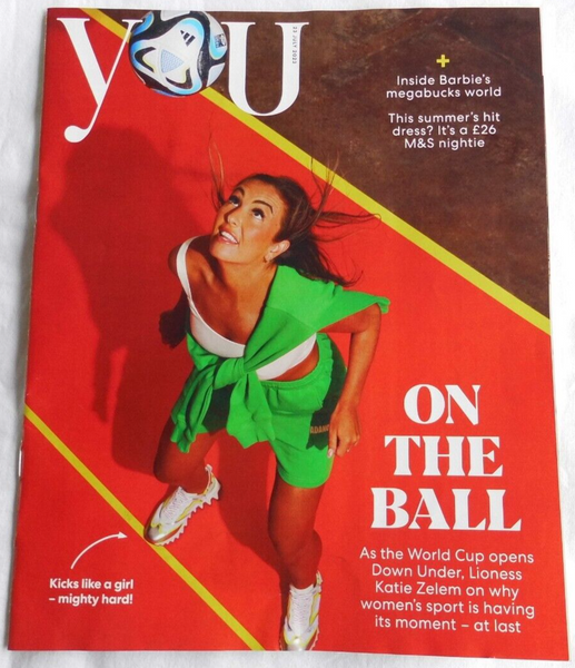 You magazine 23rd July 2023 Lionesses Katie Zelem - YourCelebrityMagazines