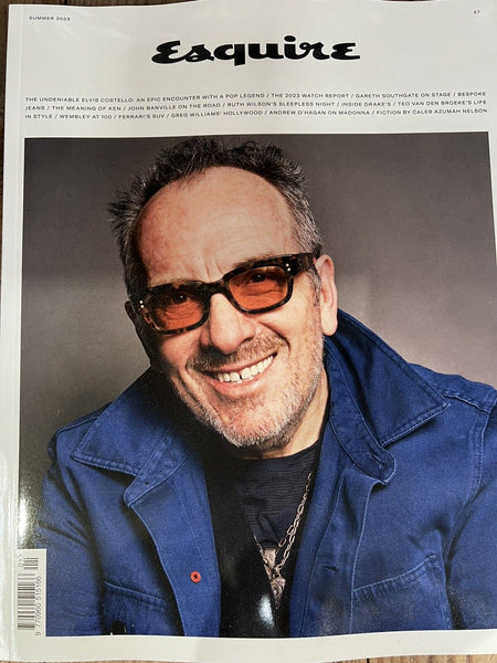 British Esquire magazine Summer 2023 Elvis Costello ...