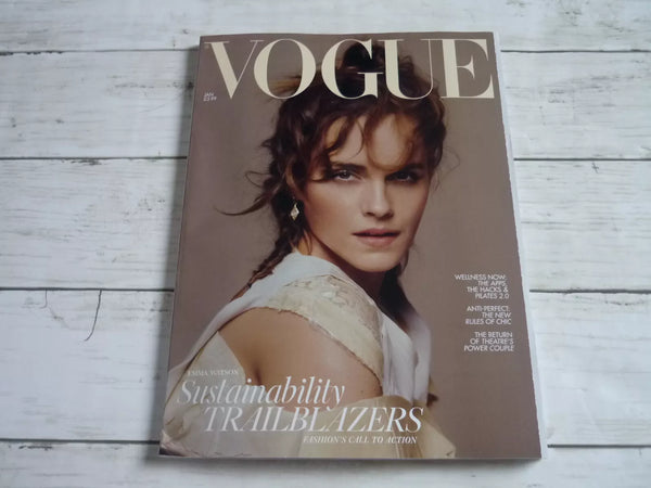 British Vogue magazine January 2024 Emma Watson - YourCelebrityMagazines