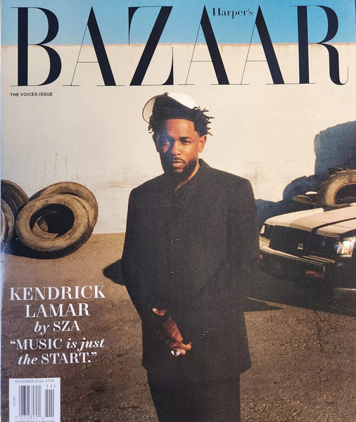 KENDRICK LAMAR - HARPER'S BAZAAR USA MAGAZINE - NOVEMBER 2024 NEW ...