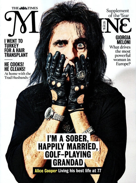 Times Magazine July 19 2025 Alice Cooper - YourCelebrityMagazines