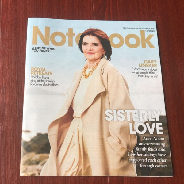 Notebook Magazine May 14 2023 Anne Nolan The Nolans ...