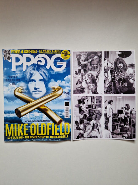 Prog Magazine Issue 140 May 2023 Mike Oldfield Tubular Bells + Postcar ...