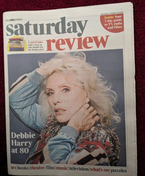 Times Saturday Review 18-October 2025 Blondie Debbie Harry ...