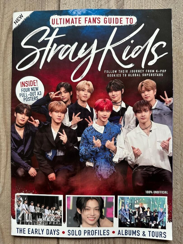 2023 Ultimate Fan's Guide To STRAY KIDS K-POP Superstars 4 Pull Out PO ...