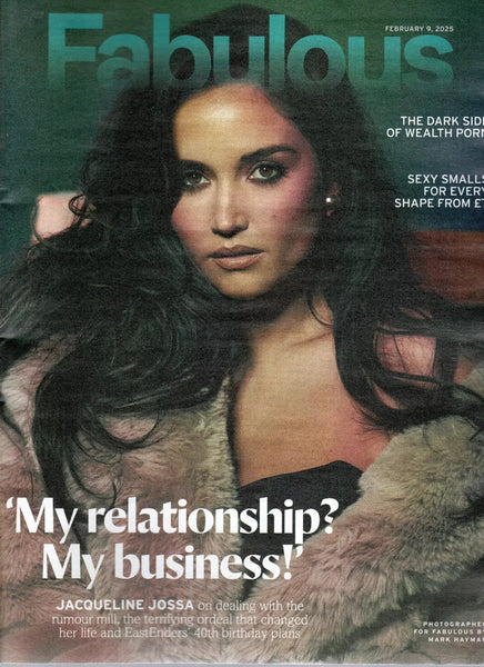 Fabulous Magazine February 9 2025 Jacqueline Jossa - YourCelebrityMagazines