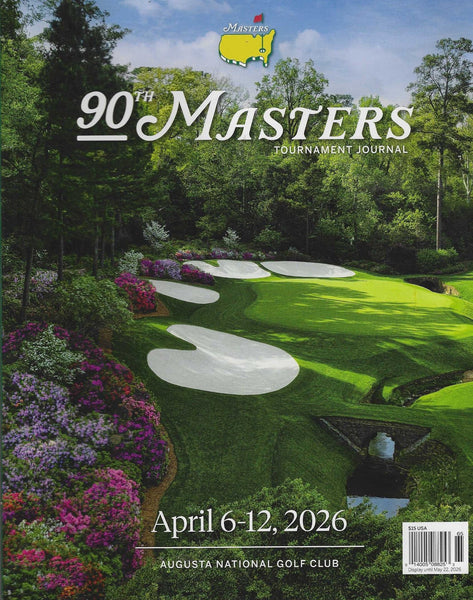 US Masters Golf 2026 Journal/Programme - Augusta - 6th to 12th April ...