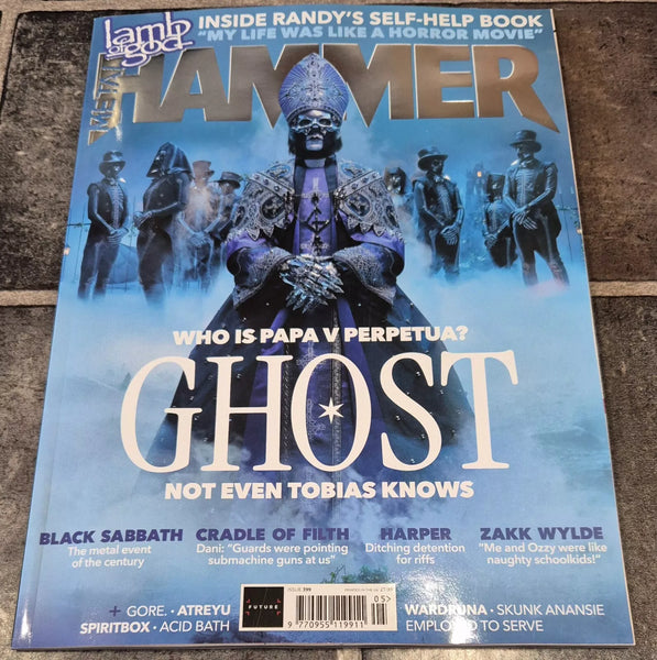 Metal Hammer Magazine (UK) April 2025 (#399) Ghost - Papa V Perpetua - - YourCelebrityMagazines