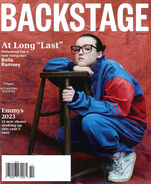 BACKSTAGE MAGAZINE. - JUNE 01, 2023 - BELLA RAMSEY THE LAST OF US (COV ...