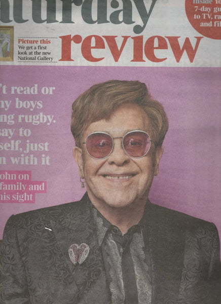 TIMES Review 05-April 2025 SIR ELTON JOHN - YourCelebrityMagazines