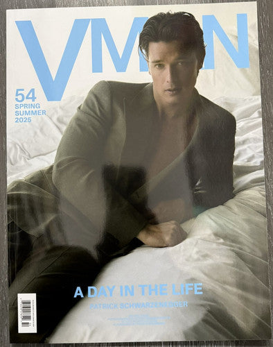 VMAN MAGAZINE - ISSUE # 54- SPRING/SUMMER 2025-PATRICK SCHWARZENEGGER ...