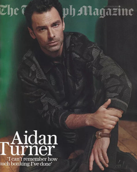 Telegraph Magazine 28 September 2024 Aidan Turner (slightly defective ...