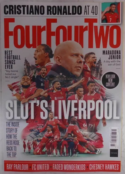 442 Four Four Two magazine March 2025 Arne Slot's Liverpool + Cristian ...