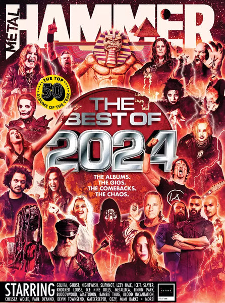 Metal Hammer Magazine (UK) Christmas 2024 (395) & Nightwish Sleep Toke ...