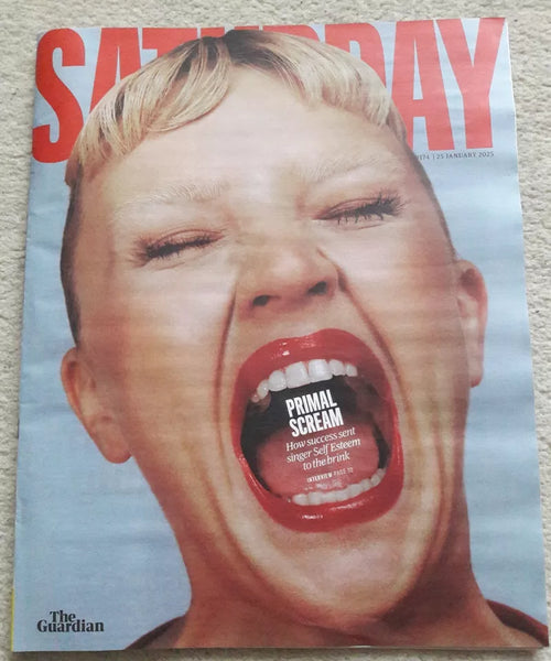 GUARDIAN SATURDAY MAGAZINE - January 2025 Self Esteem Asa Butterfield ...