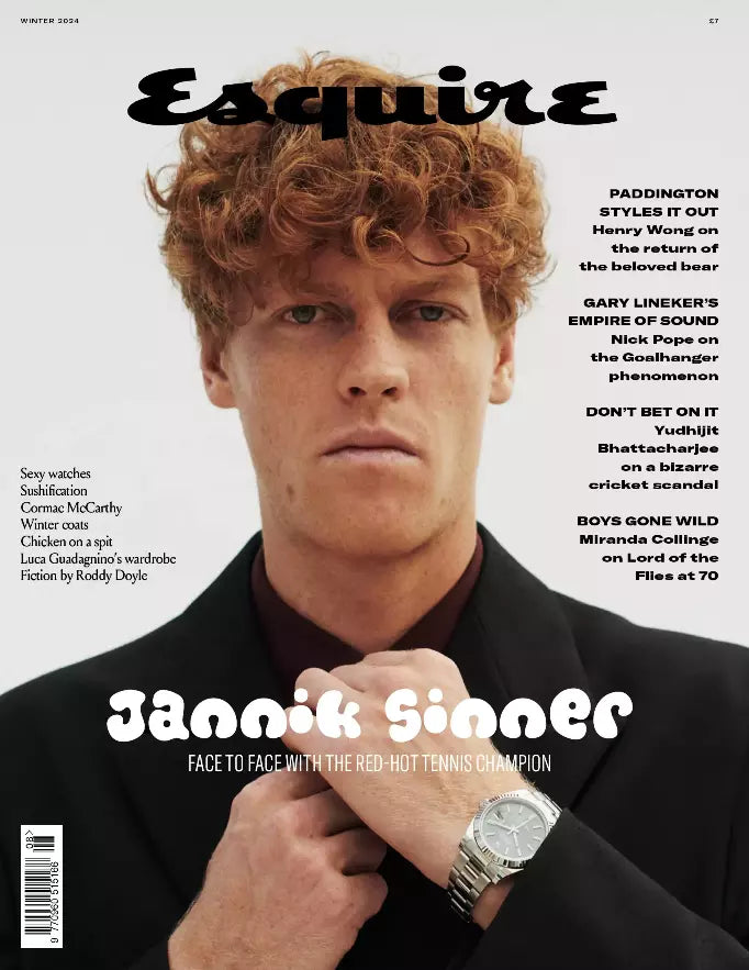 British Esquire Magazine (UK) - Winter 2024 - Jannik Sinner Cover Vers - YourCelebrityMagazines
